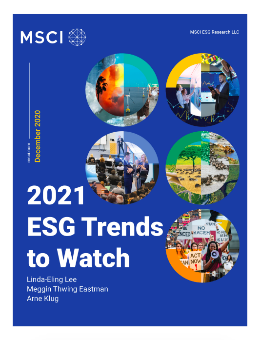MSCI | 2021 ESG Trends to Watch