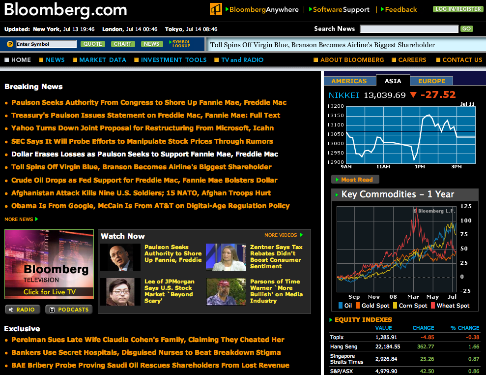 Bloomberg in environmental research/data hiring spree