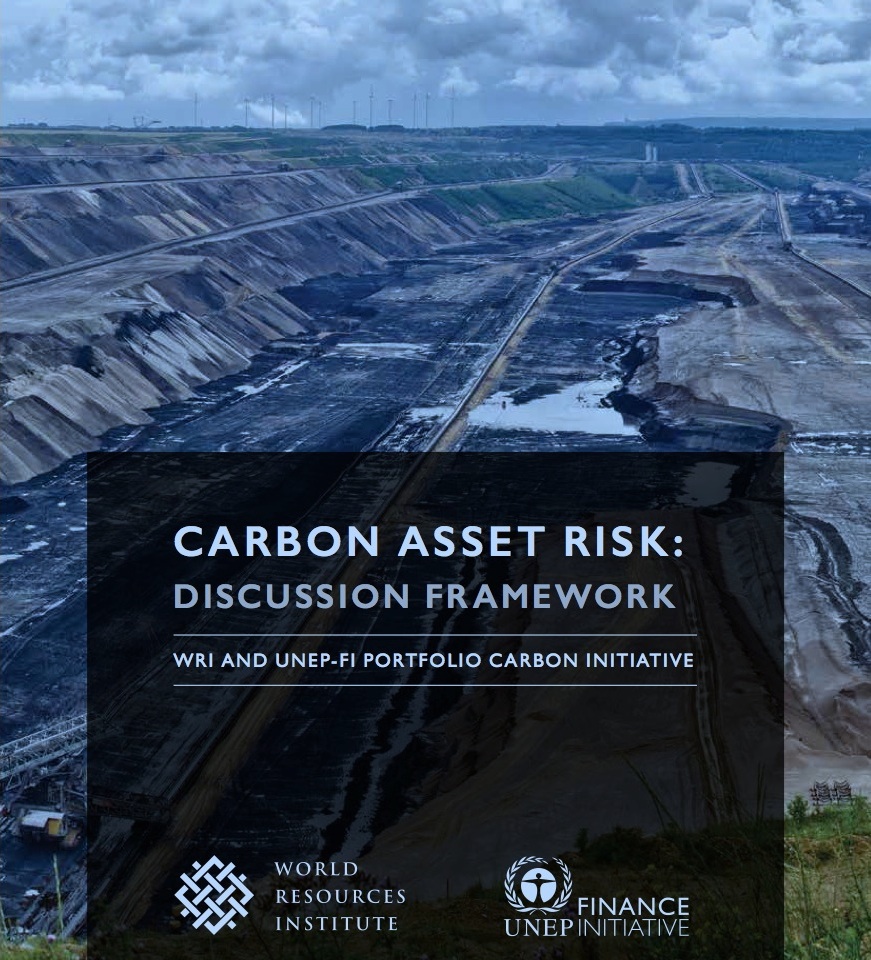 Carbon Asset Risk discussion document released by UNEP FI and World ...