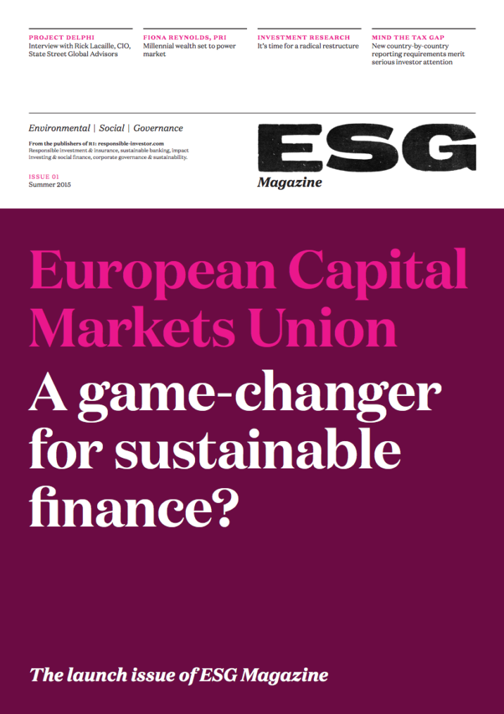 ESG Magazine September 2015 Vol.1