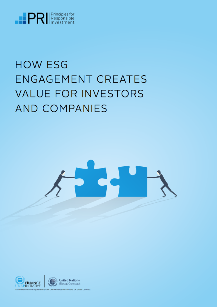 UN PRI | How ESG Engagement Creates Value for Investors and Companies