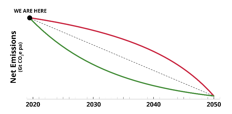 Carving the right curve to Net Zero 2050: Economic Efficiency vs ...