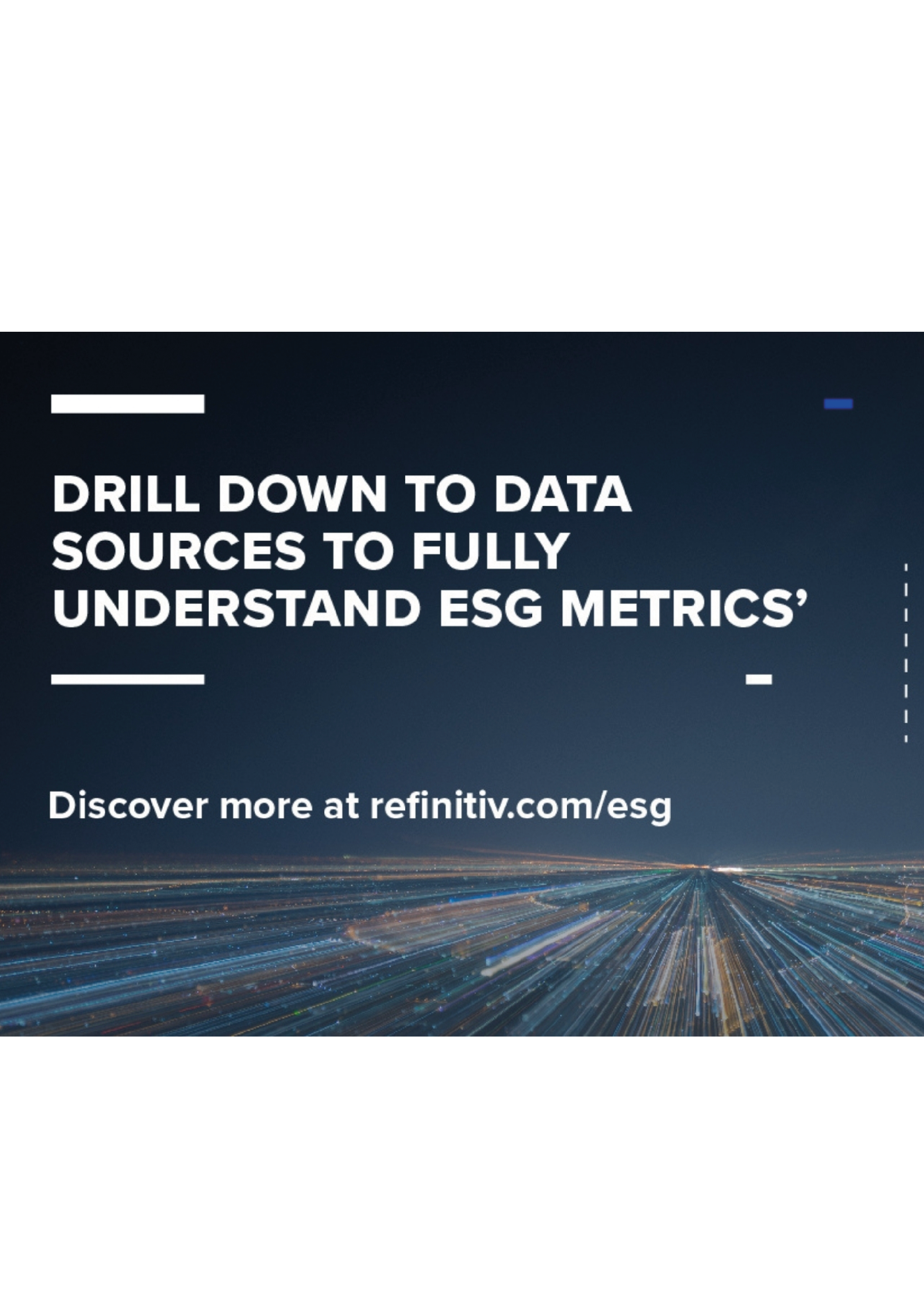 Refinitiv ESG data | Responsible Investor
