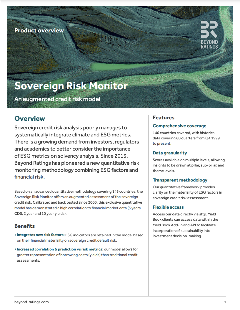 Sovereign Risk Monitor | Responsible Investor