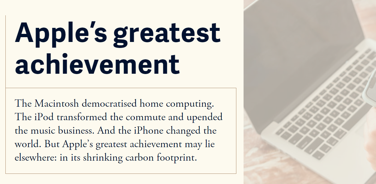 Apple’s greatest achievement | Responsible Investor